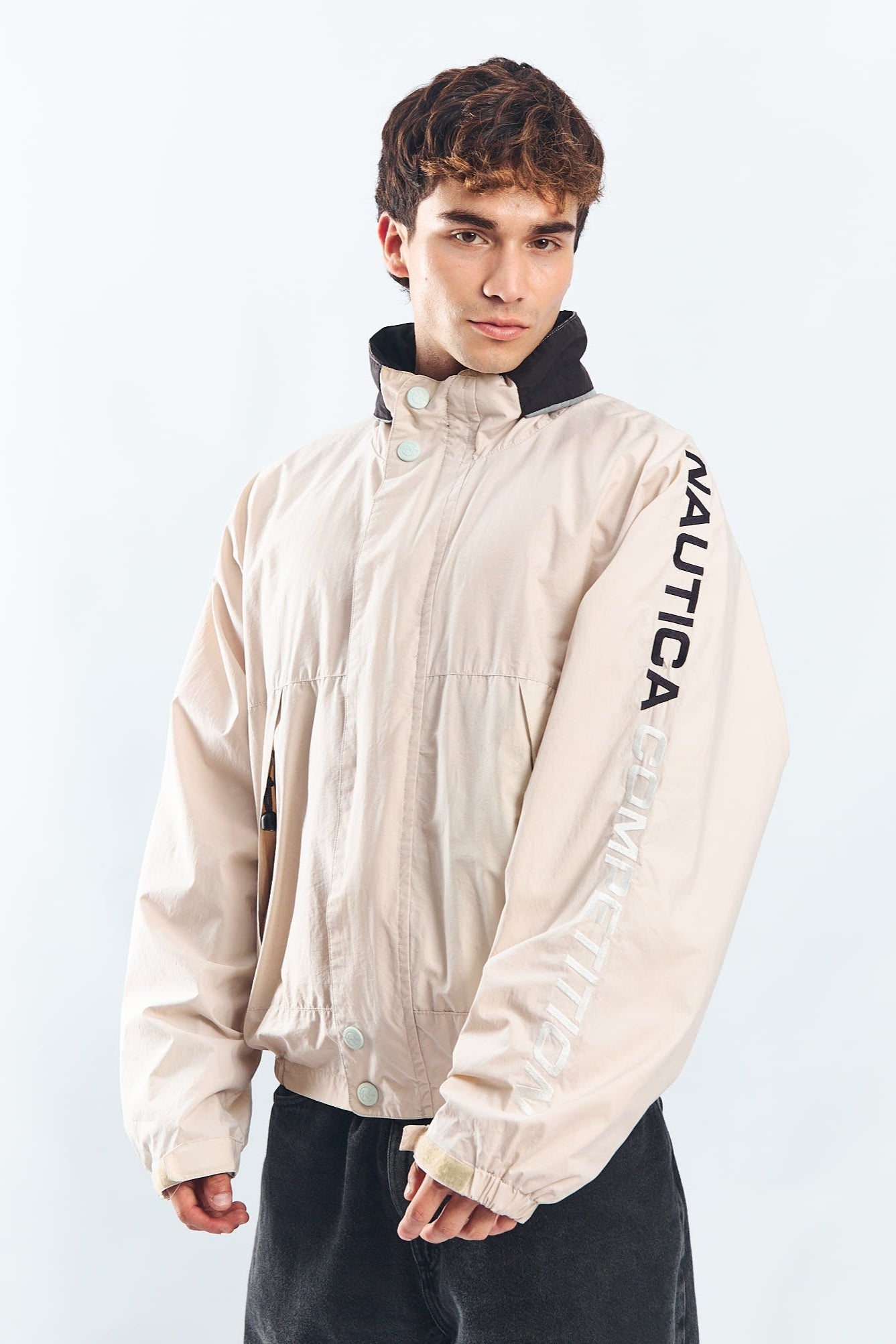 1990 Nautica Competition Spell Out Jacket (L/XL) – Vindays